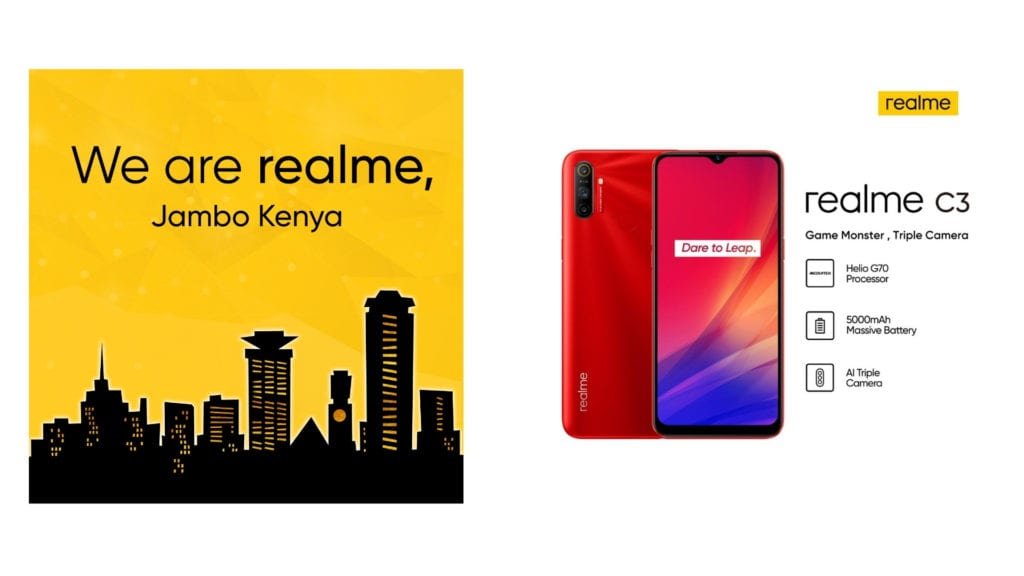 realme sets up shop in Kenya - Techish Kenya