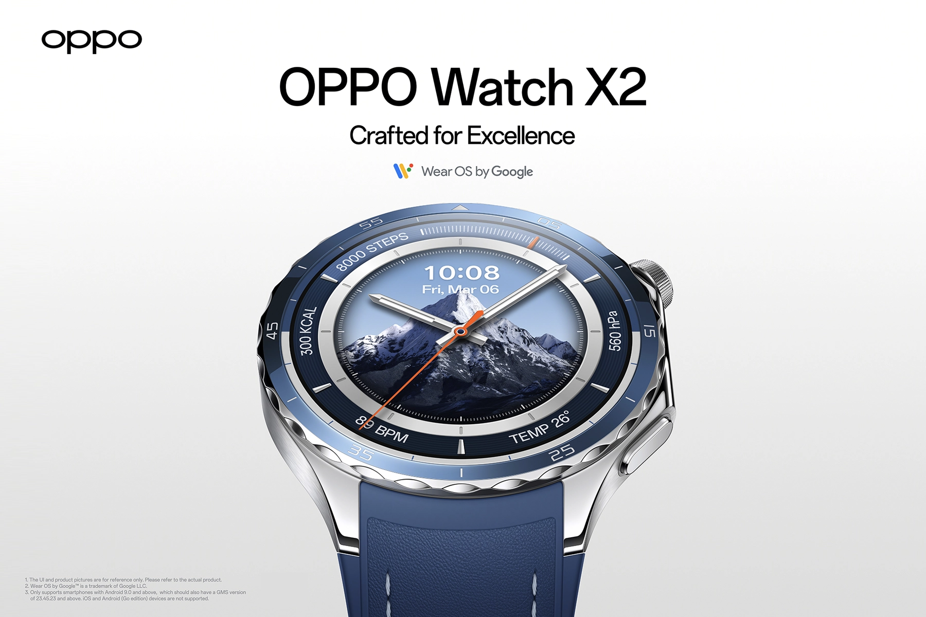 OPPO Watch X2 Launches with Sapphire Glass, ECG, and 16-Day Battery ...