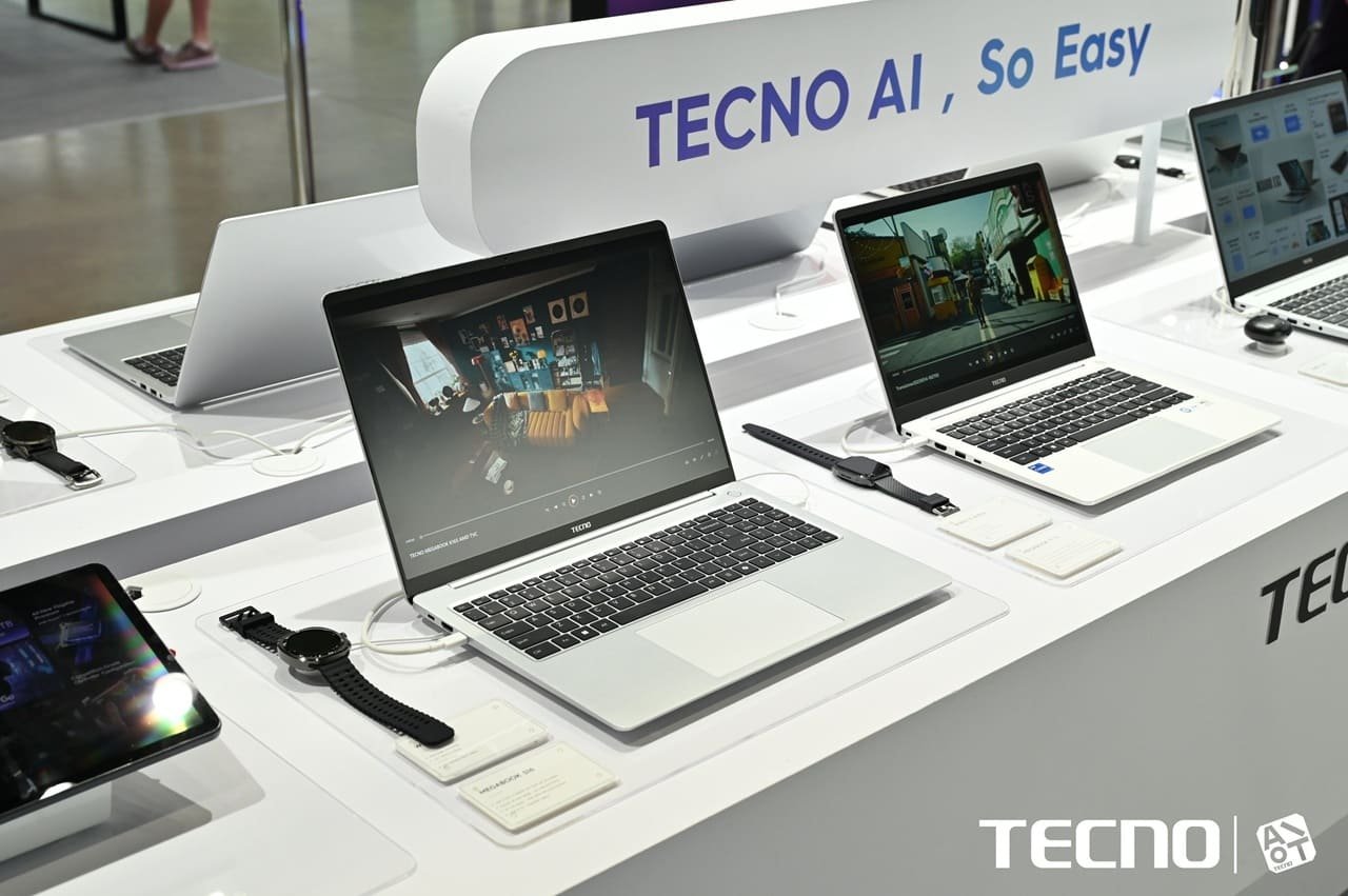 TECNO Highlights its AI Ecosystem Across Laptops, Phones, Watch ...
