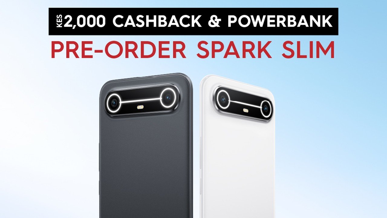 TECNO Spark Slim opens for pre-order in Kenya priced at KES 27,999 ...