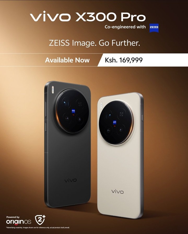 Vivo X300 Pro launches in Kenya with a 200MP ZEISS telephoto camera and ...