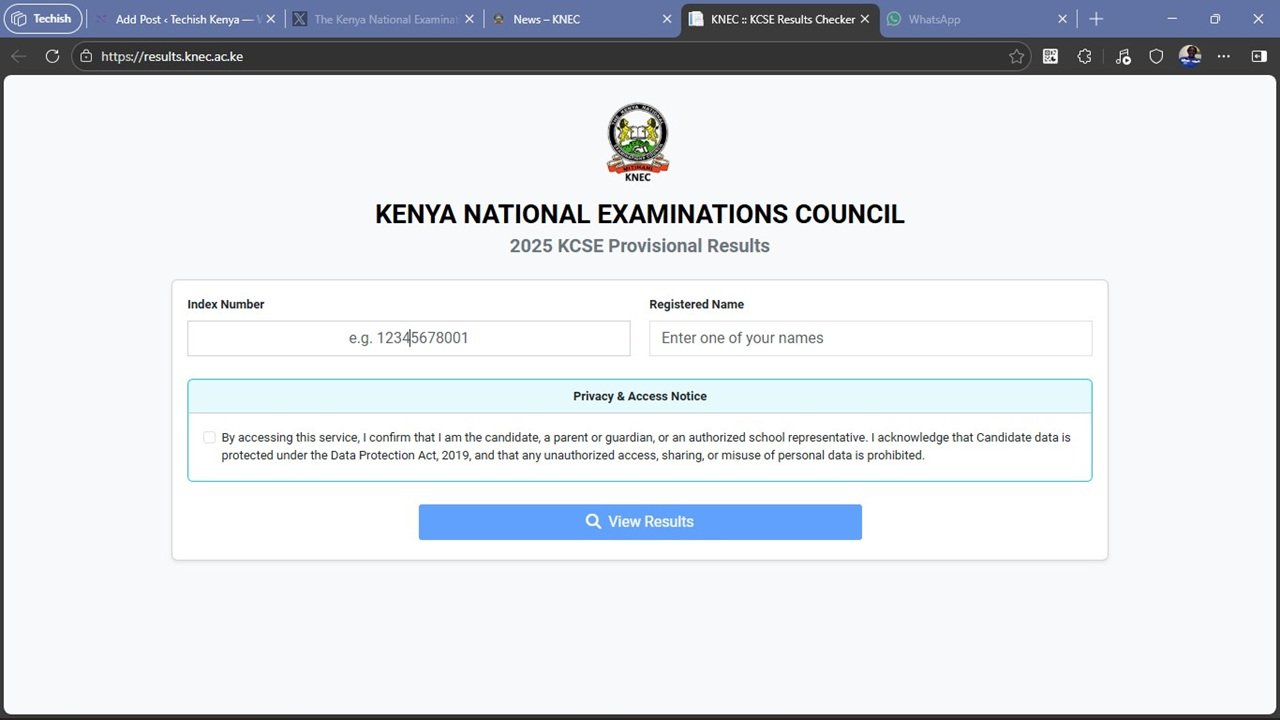 KCSE 2025 results are out: How to check online (and why you might be ...